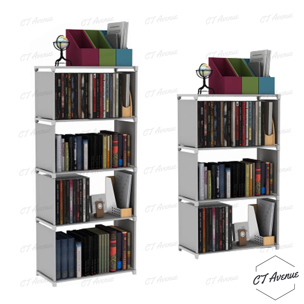 CT RK040 Korean Style DIY Book Shelf Storage Rack | Shopee Malaysia