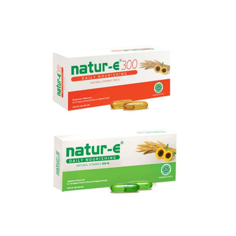 Natur E Vitamin Kulit Anti Penuaanan Supplement Kulit | Shopee Malaysia