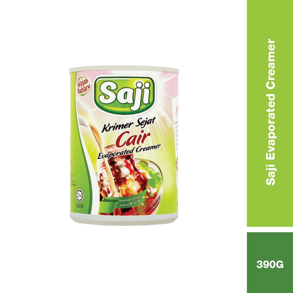 Saji Evaporated Creamer / Krimer Sejat Cair (390g) | Shopee Malaysia