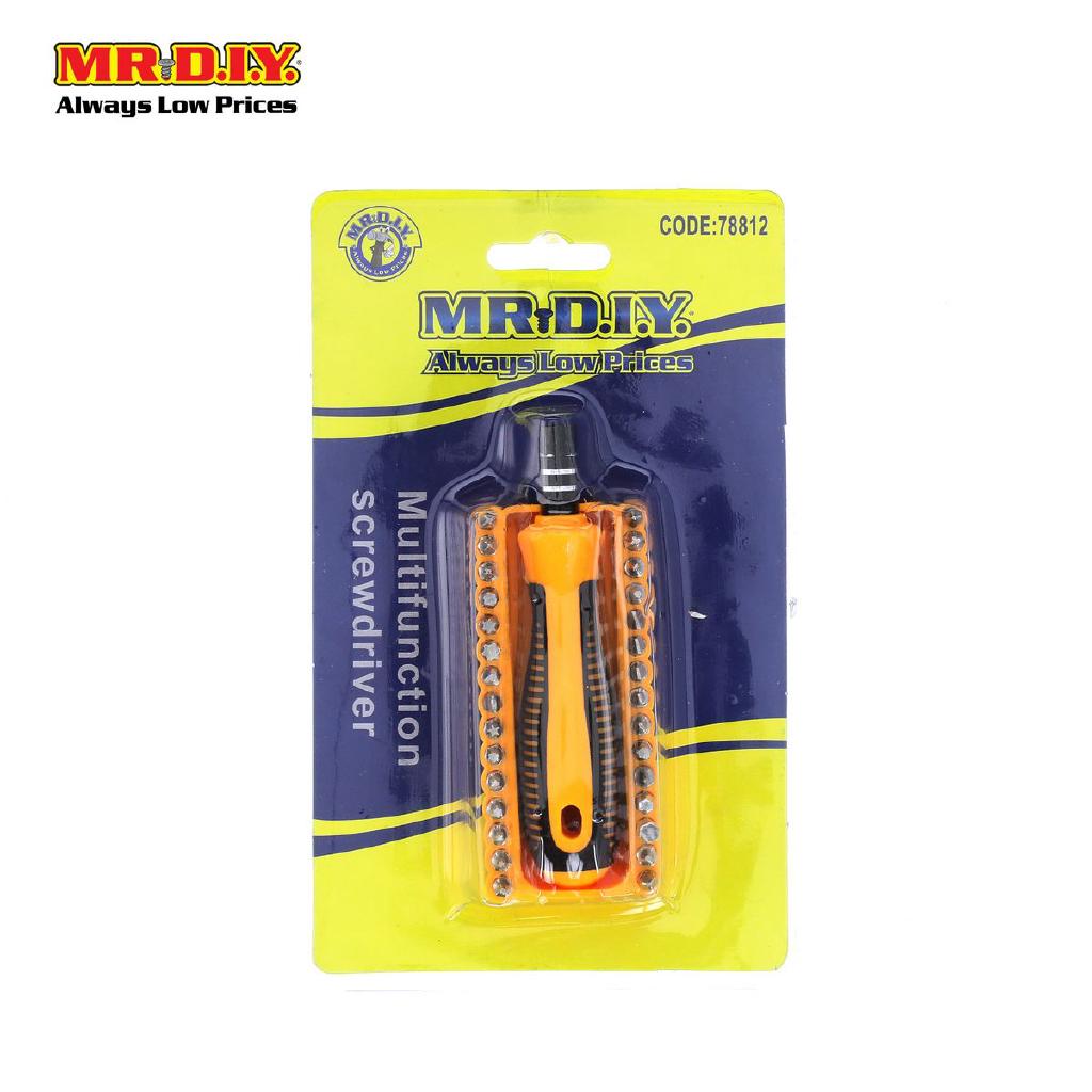 MR.DIY Multifunctional Screwdriver Set 78811 (32 pcs) | Shopee Malaysia
