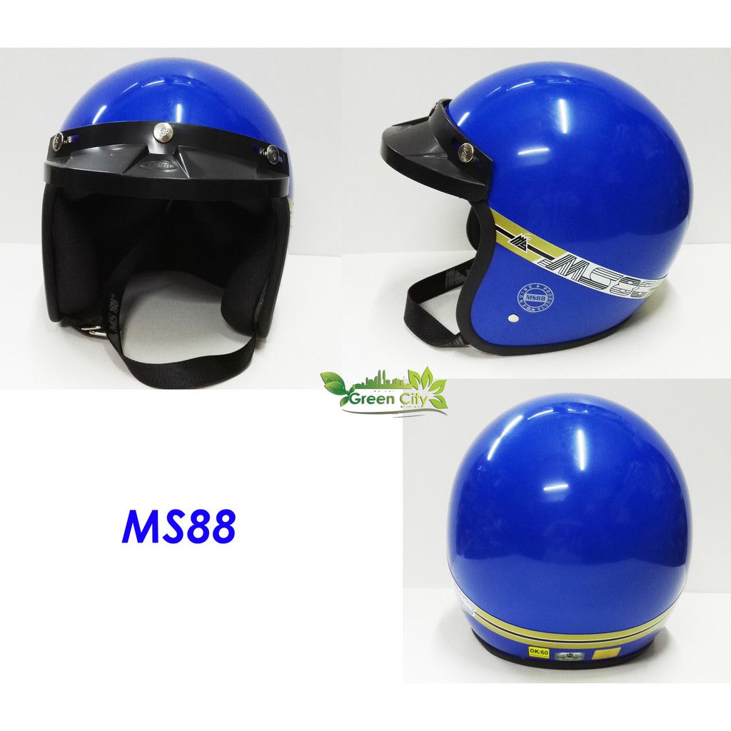 ORIGINAL MS88 MOTOCYCLE HELMET | Shopee Malaysia