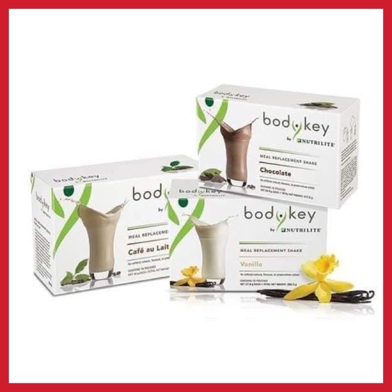 Amway BodyKey by Nutrilite Meal Replacement Shake Flavour Chocolate ...