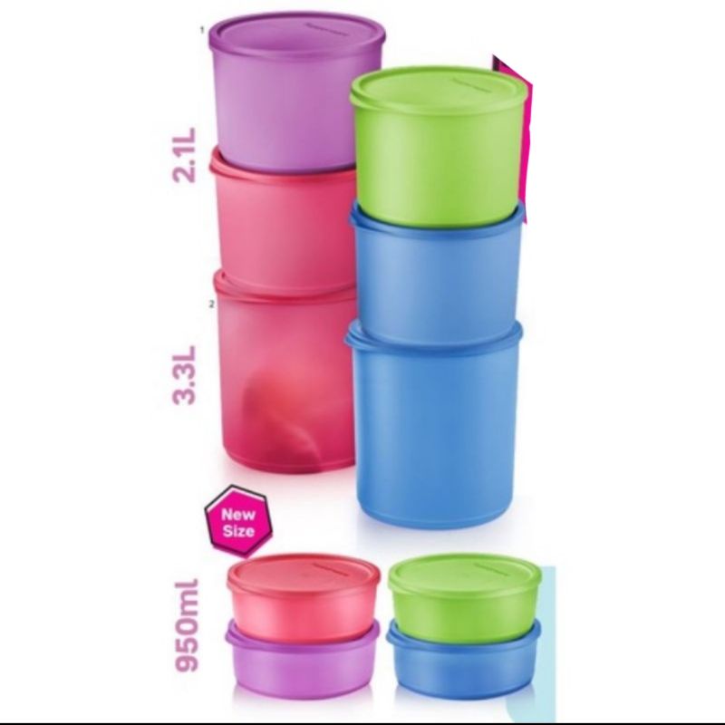Tupperware Summer Fresh Round Set (All 10pcs) | Shopee Malaysia