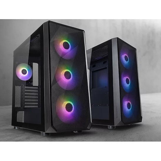 TECWARE Forge L ARGB Tempered Glass ATX Tower Casing / Forge S Tempered ...