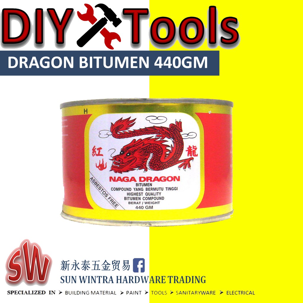 READY STOCK NAGA DRAGON BITUMEN COMPOUND 440GM | Shopee Malaysia
