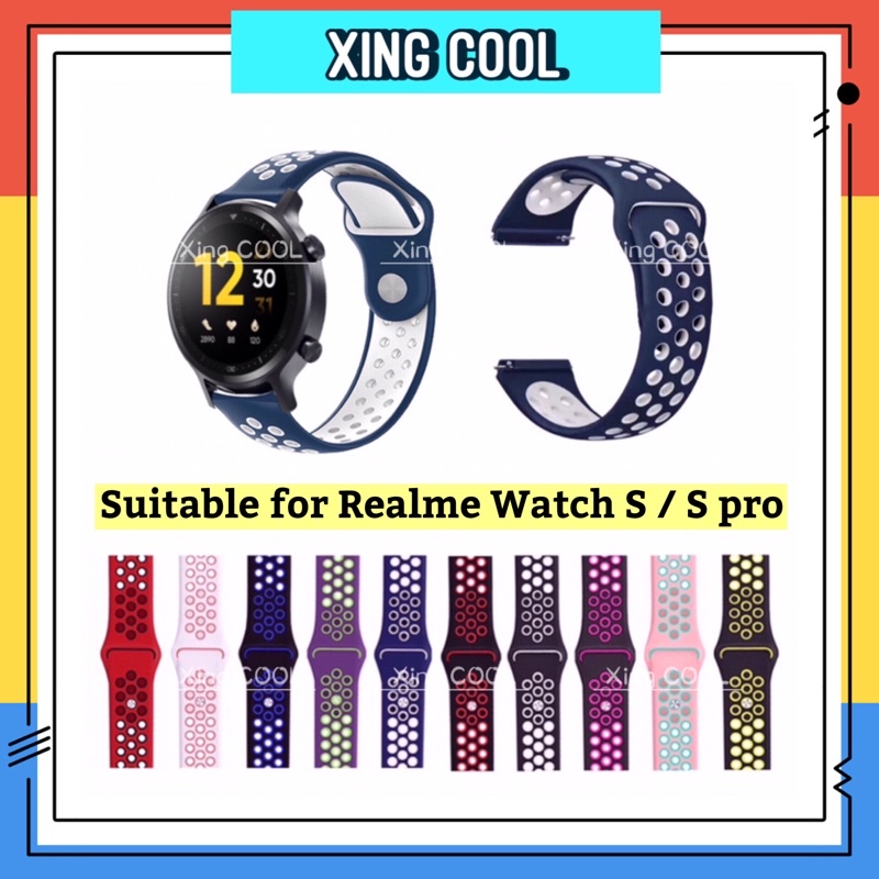 Compatible for Realme watch S 2 3 pro replacement strap silicone band ...
