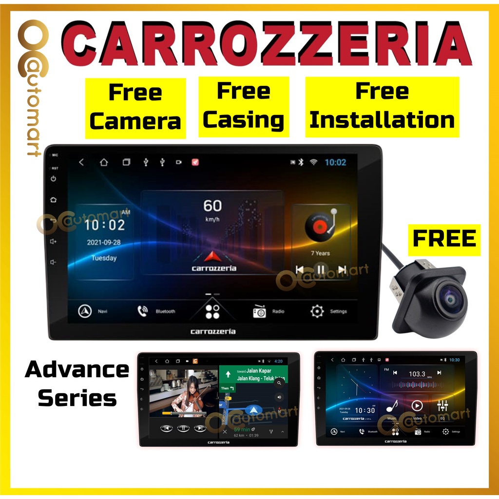Free Camera Casing Carrozzeria Advance Series Car Android Player AHD ...