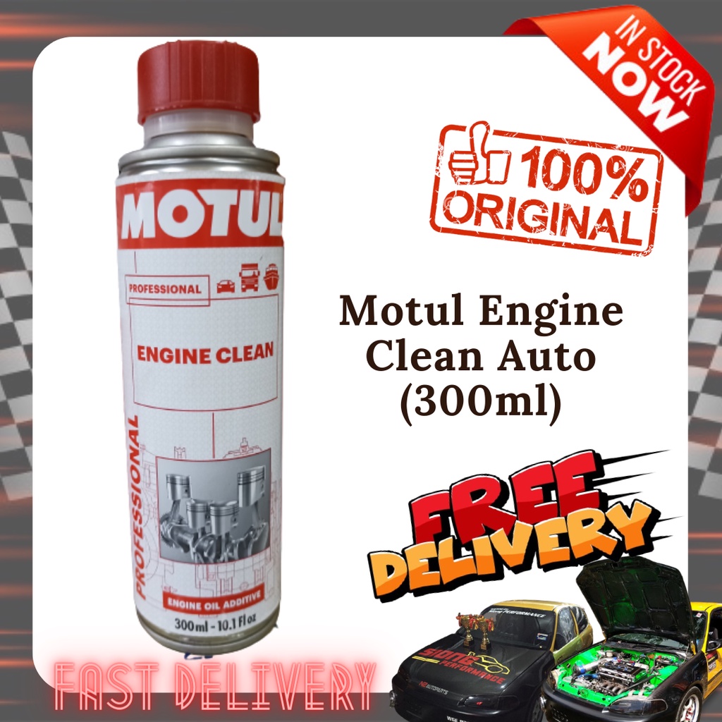 READY STOCK - ENGINE CLEAN AUTO 300ml For Gasoline and Diesel car ...
