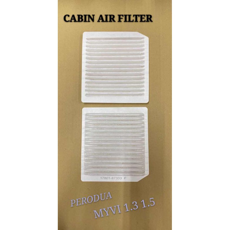 CABIN AIR FILTER PERODUA MYVI OLD MODEL AIRCOND FILTER MYVI MODEL LAMA ...