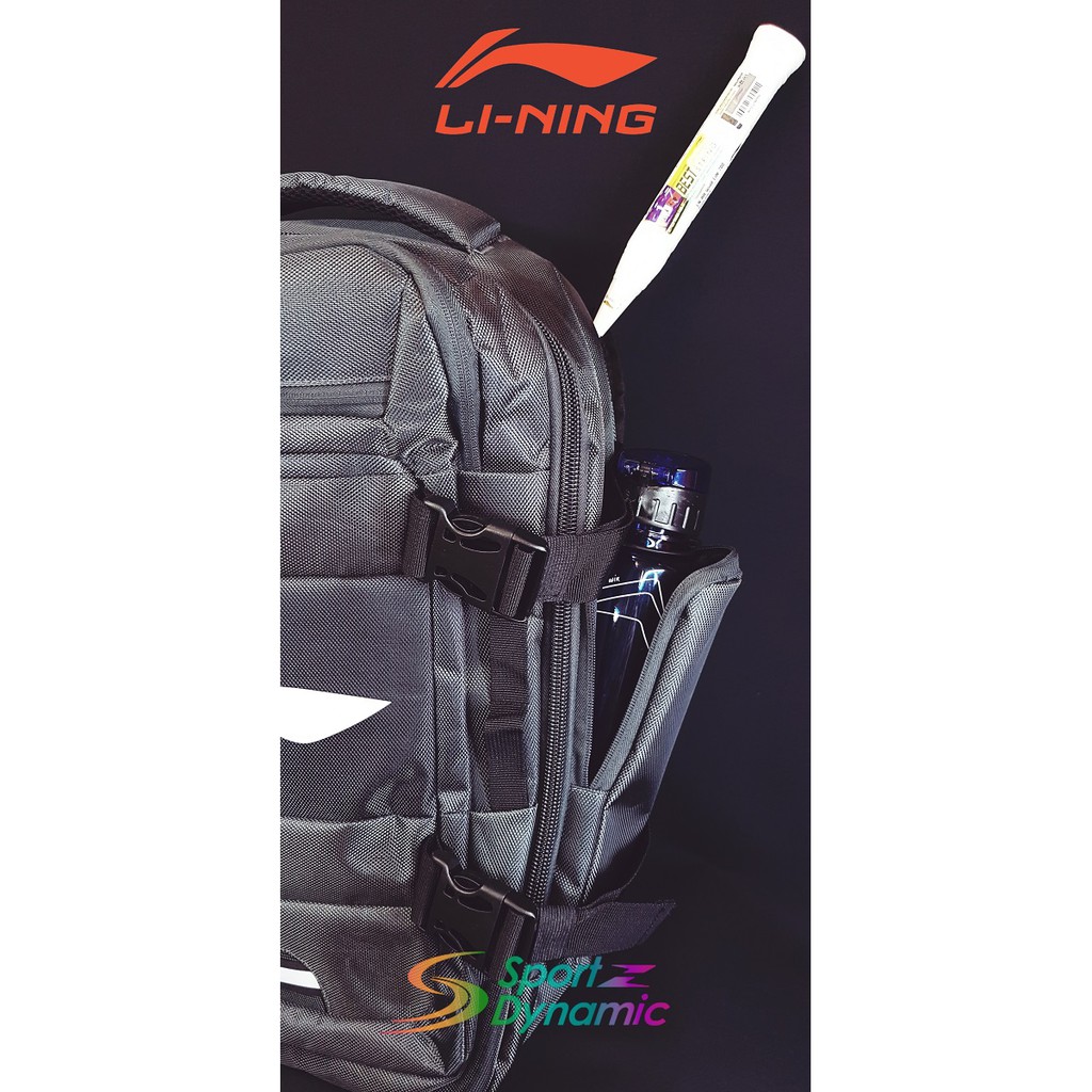 LI NING BADMINTON BACKPACK ABSP444-5 (DARK GREY) [100% ORIGINAL ...