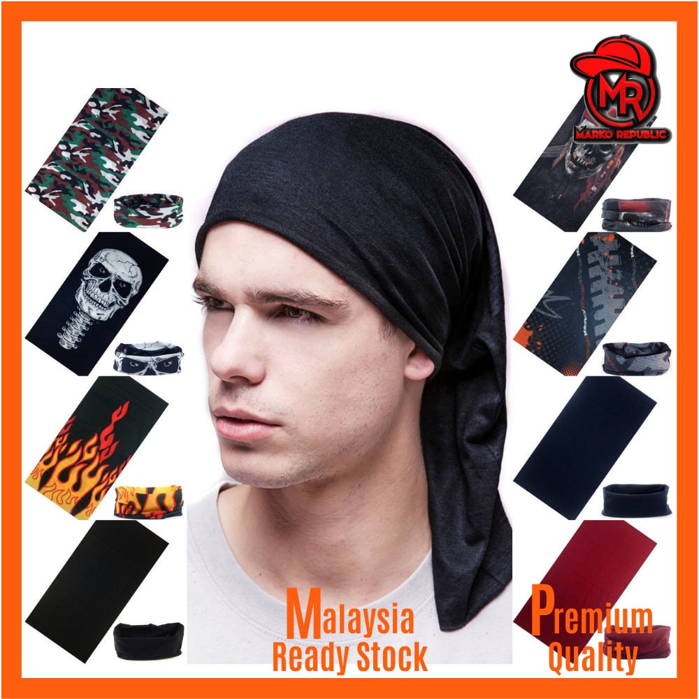 Outdoor Cycling Hiking Jogging Sport Unisex Men Women Bikers Turban ...