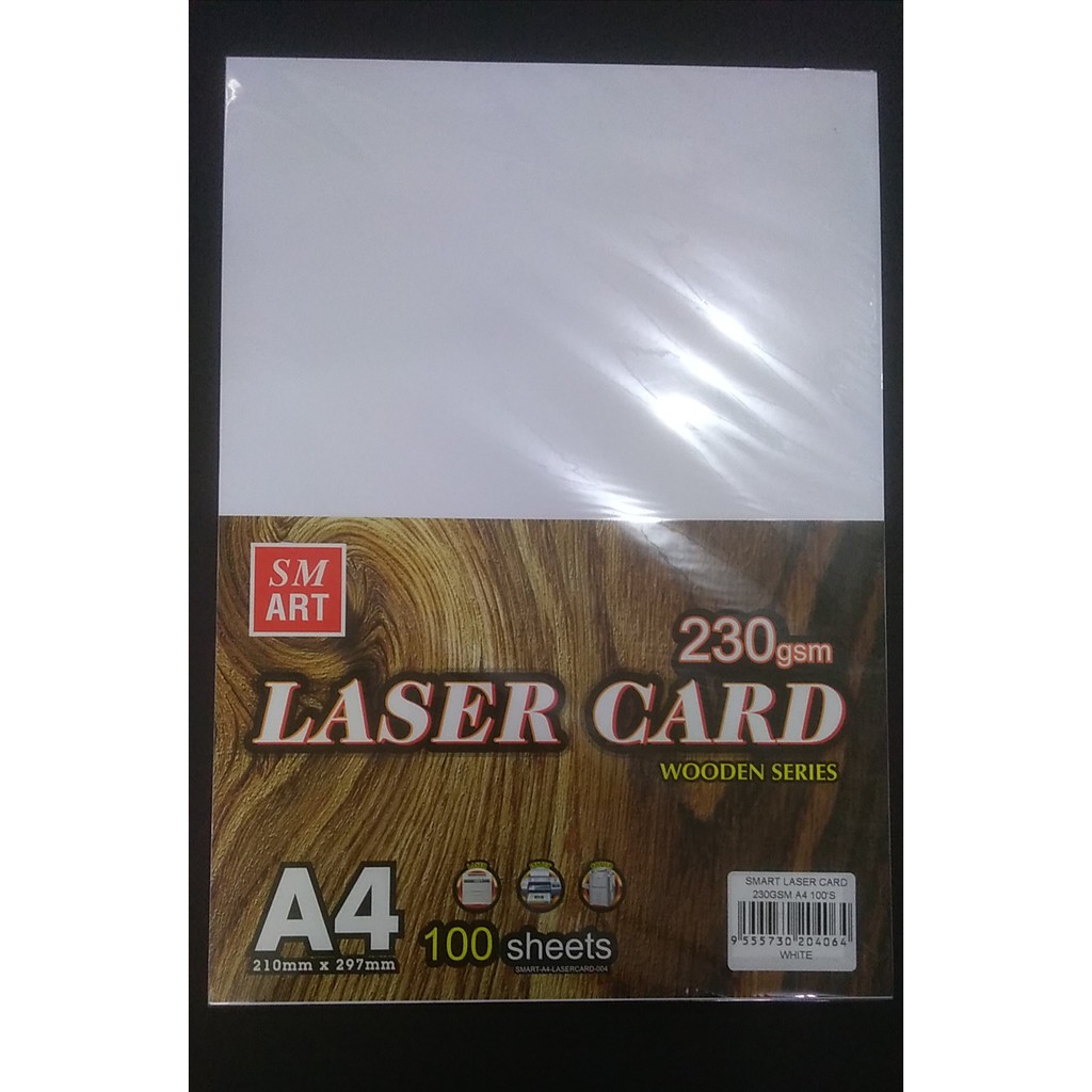Laser Card 230gsm A4 | Shopee Malaysia