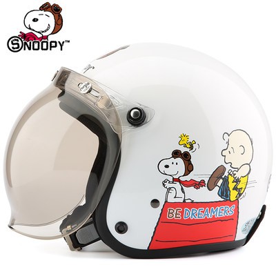 Snoopy Motorcycle Helmet Cover | Reviewmotors.co