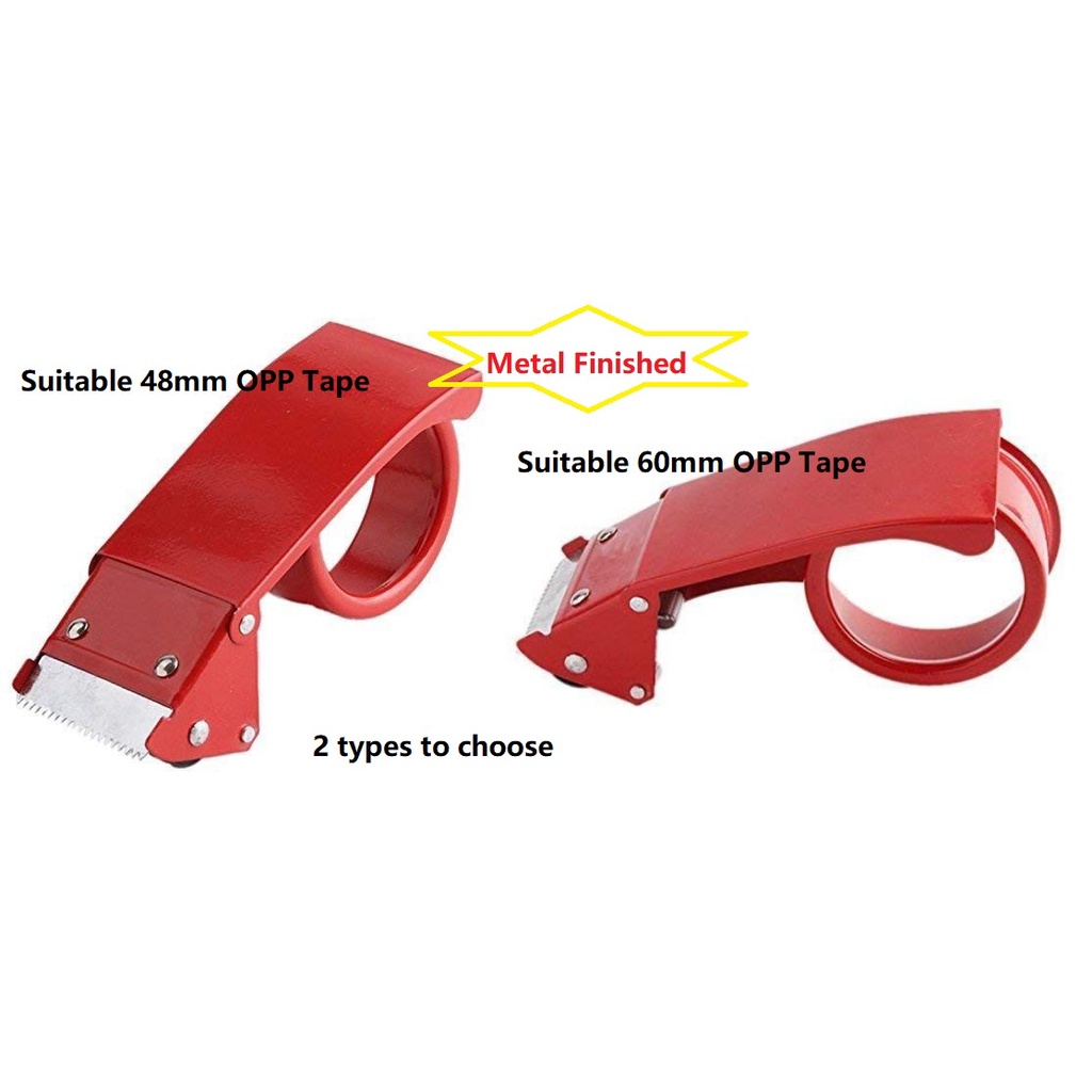 Metal OPP Tape Dispenser 48mm 60mm Hand Tape Cutter OPP Hand Box ...