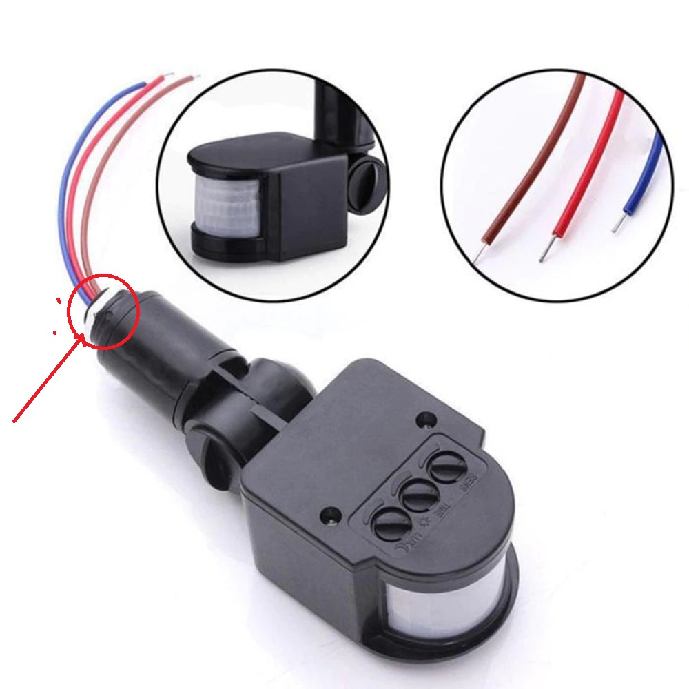 180° PIR Sensor – Infrared Motion Sensor – Body Infrared Switch Sensor ...