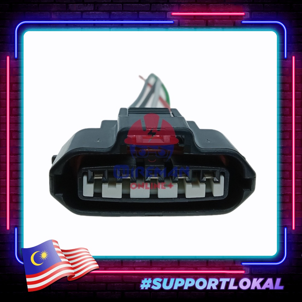 5 Pin Toyota Hilux Mitsubishi Triton MAF Mass Air Flow Meter Sensor ...