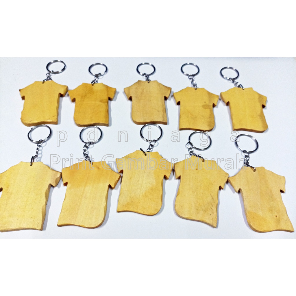 Keychain Kayu Kosong Baju size 6 x 6.5 cm (10 pcs max) | Shopee Malaysia