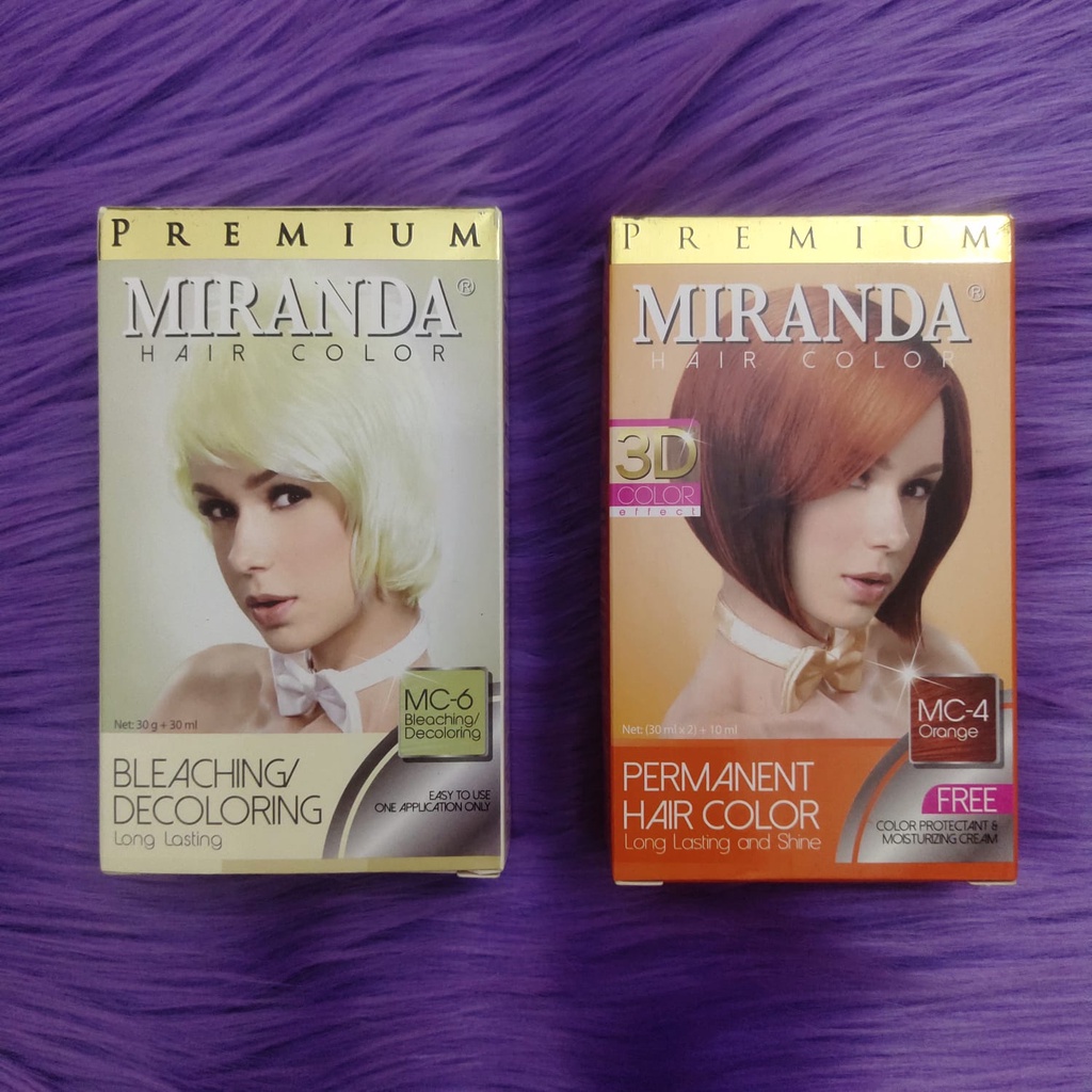 (NEW) Premium Miranda Hair Color / Miranda Hair Dye / Permanent Hair ...
