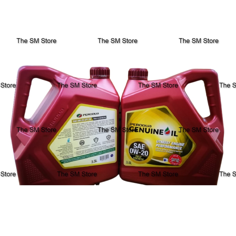 (READY STOCK) PERODUA GENUINE AXIA BEZZA MYVI 2018 ARUZ FULLY SYNTHETIC ...