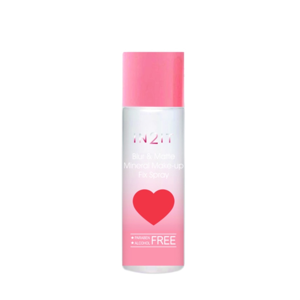 IN2IT BLUR & MATTE MINERAL MAKE-UP FIX SPRAY BMF01 | Shopee Malaysia