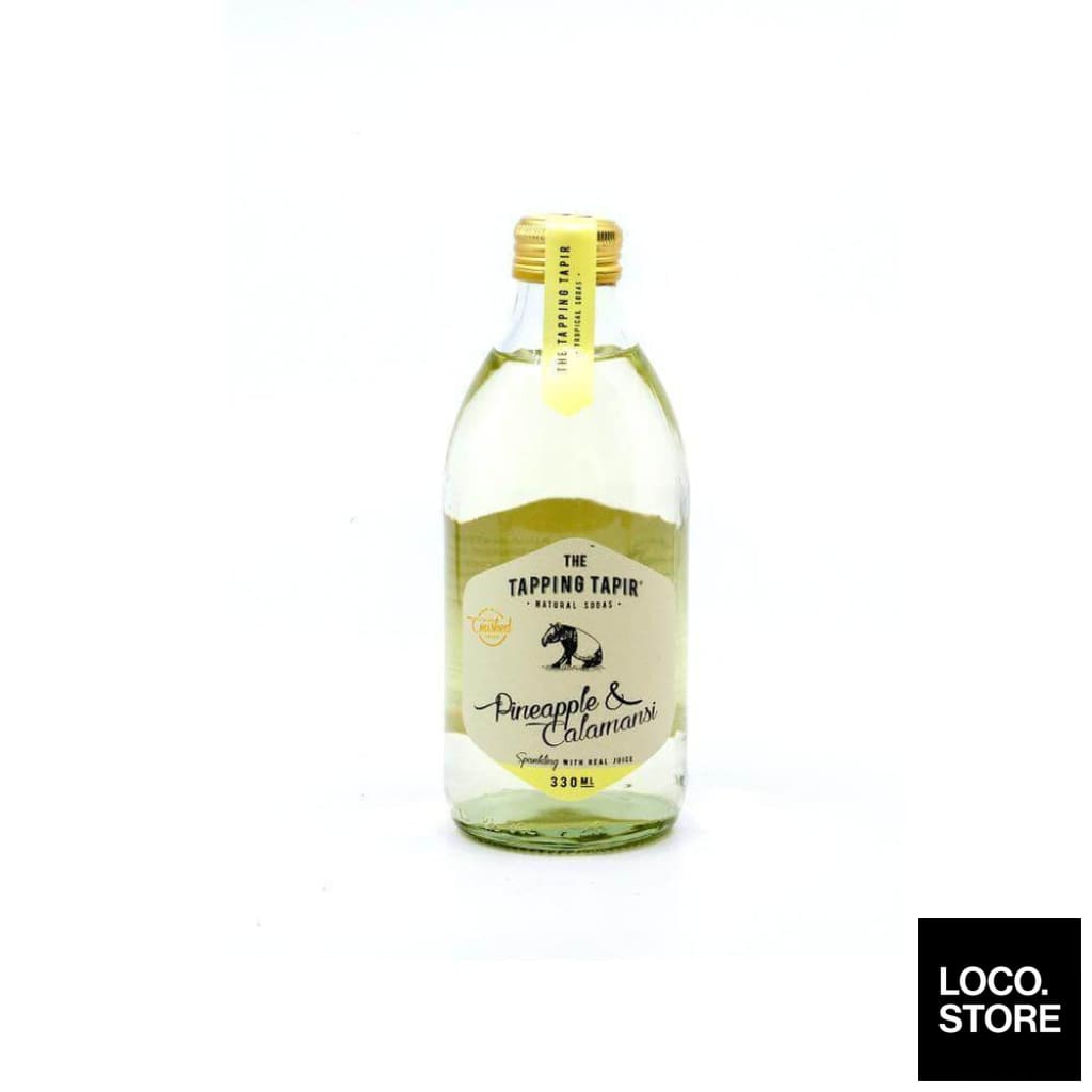 Tapping Tapir Sparkling Fruit Soda - Pineapple & Calamansi 330ml ...