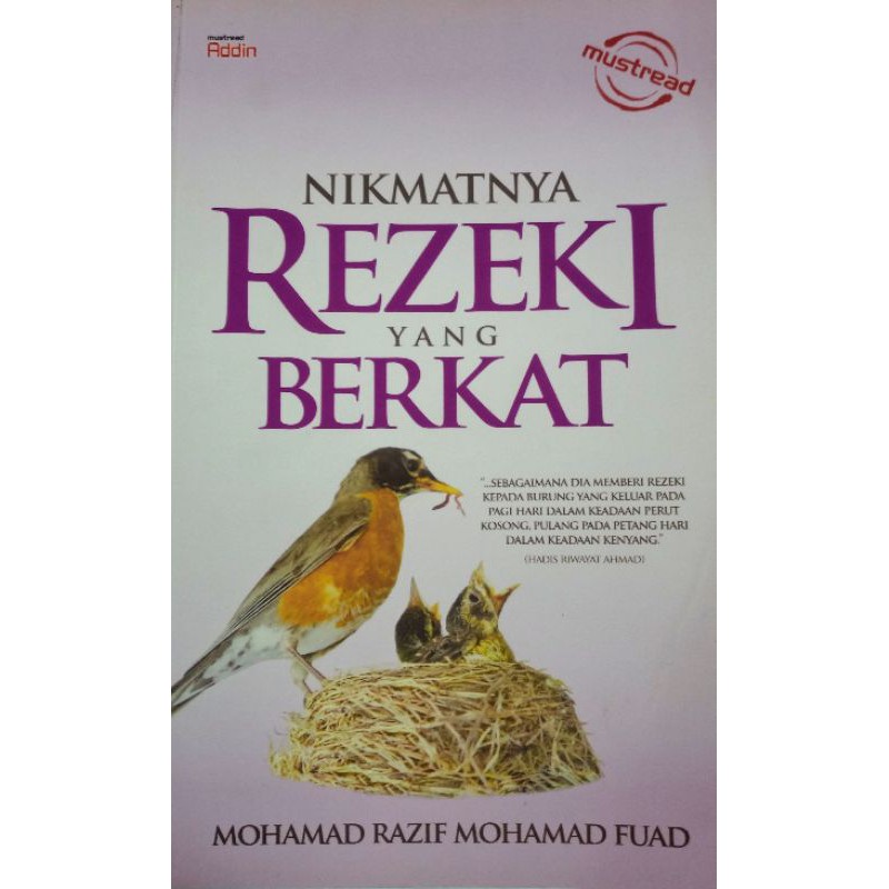 NIKMATNYA REZEKI YANG BERKAT ( MOHAMAD RAZIF MOHAMAD FUAD ) | Shopee ...