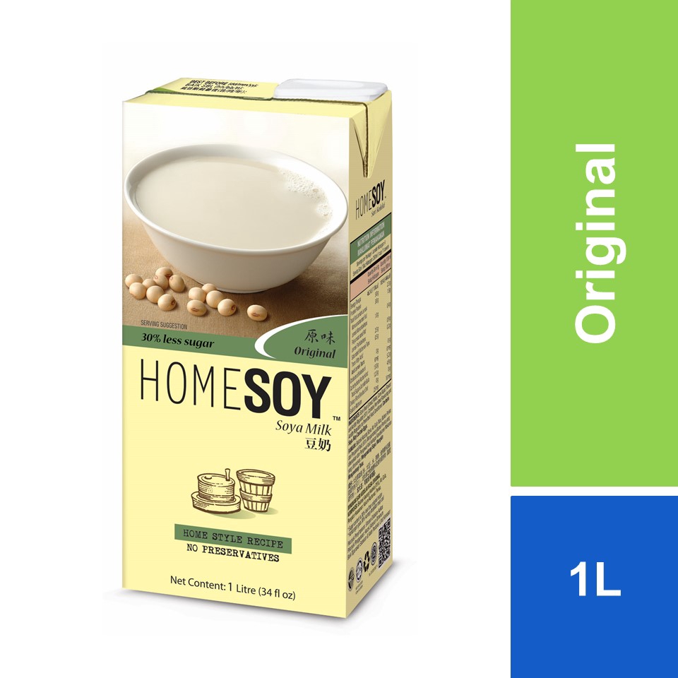 Homesoy Soya Milk Original 1L | Shopee Malaysia