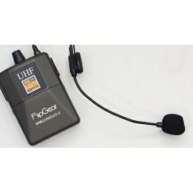 Vinnfier FlipGear Professional Universal UHF Wireless Handsfree Headset ...