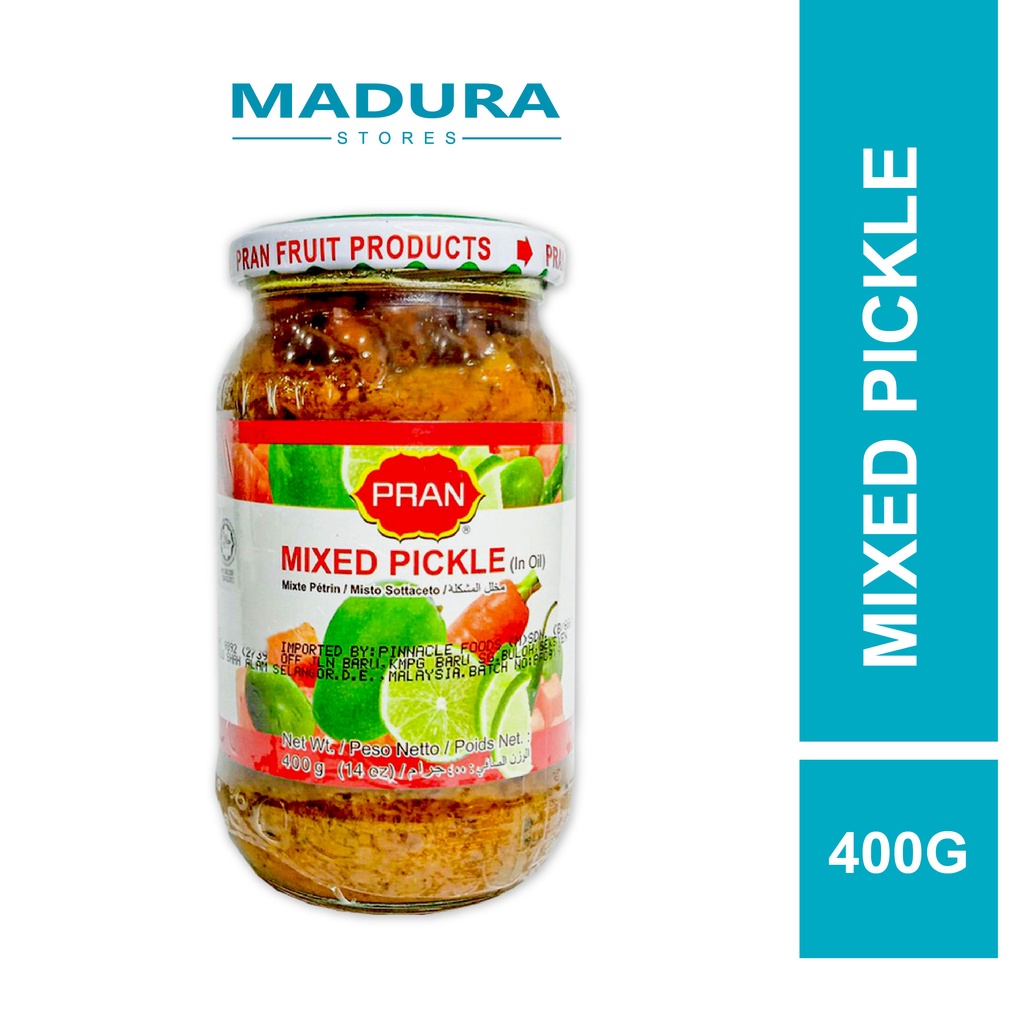 Pran Mixed Pickle (In Oil) 400g (Acar Campuran) | Shopee Malaysia