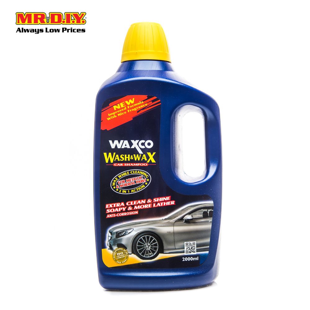 WAXCO Wash & Wax Car Shampoo 2000ml | Shopee Malaysia
