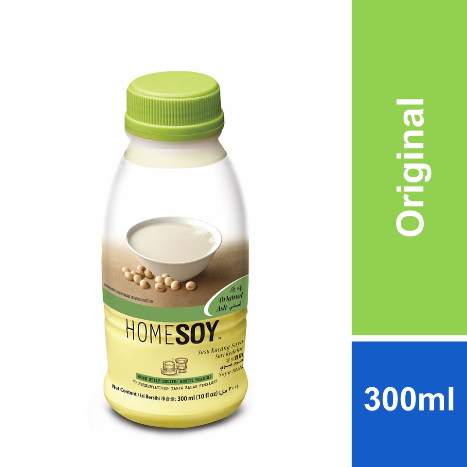 Homesoy Soya Milk Original 300ml | Shopee Malaysia
