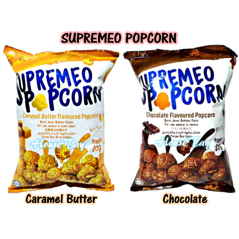 Supremeo Popcorn Caramel/Chocolate Flavor 60G | Shopee Malaysia