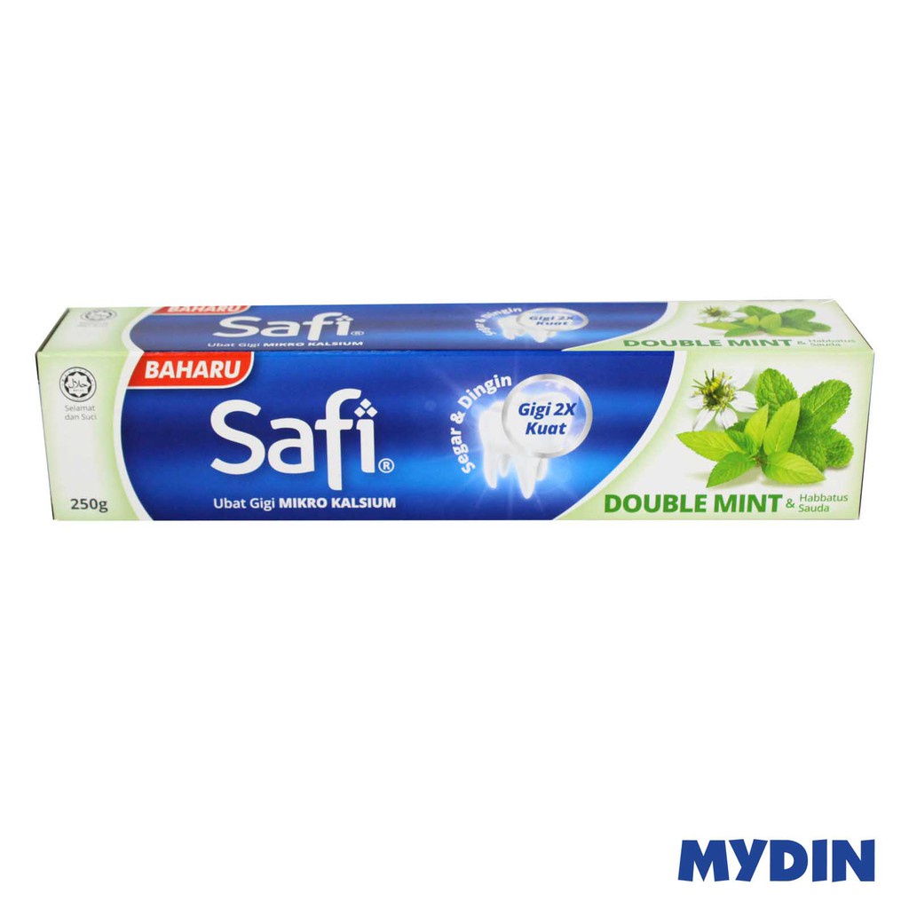 Safi Double Mint Toothpaste 250g | Shopee Malaysia