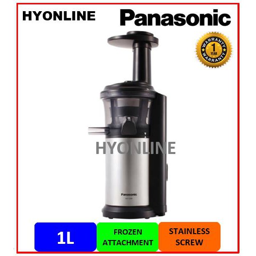 [MJ-L500 | MJ-L500SSK] - PANASONIC 1L SLOW JUICER | Shopee Malaysia