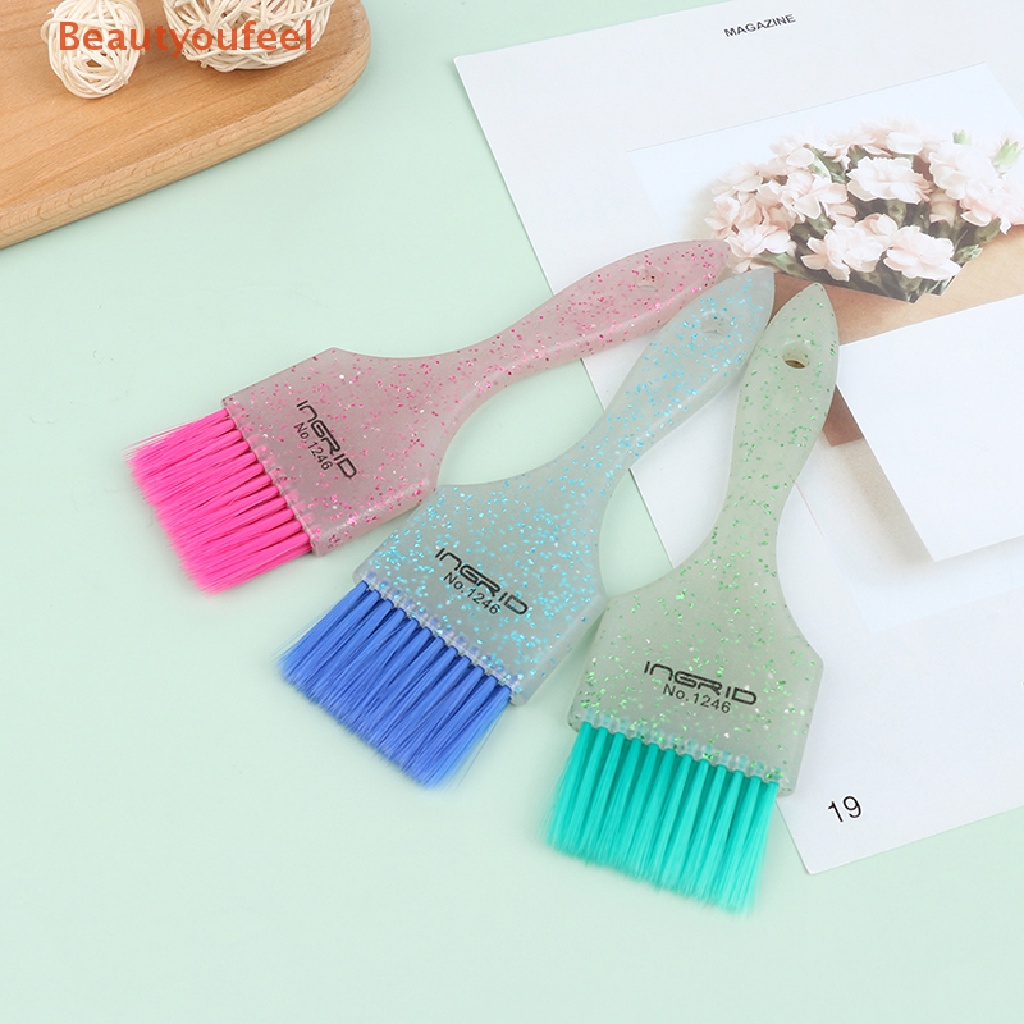 Beautyoufeel 1Pcs Hair Color Brush Professional Salon Tool Hair Dyeing ...