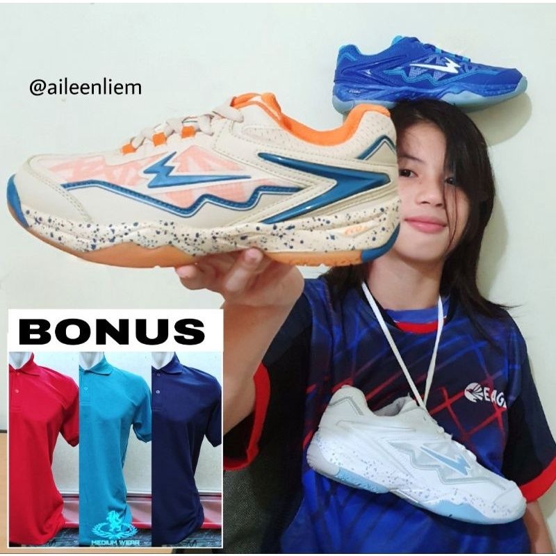 Eagle COMMANDO X Badminton Shoes | Shopee Malaysia