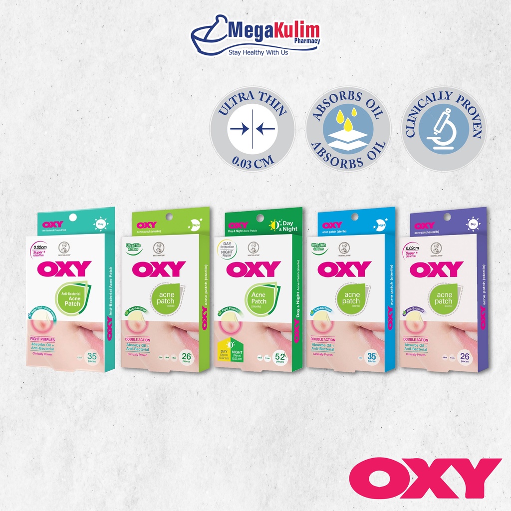 Oxy Day & Night Sterile Acne Patch (5 types to choose) | Shopee Malaysia