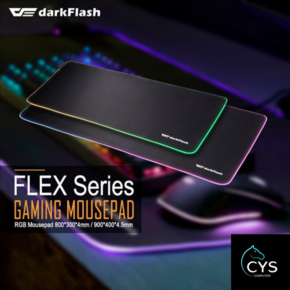 AIGO DARKFLASH GAMING FLEX 800 /900 RGB MOUSE PAD | Shopee Malaysia