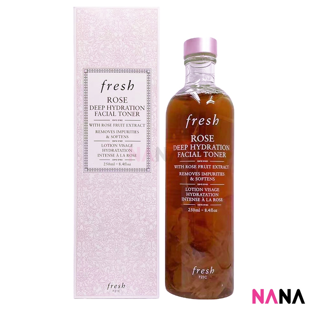 Fresh Rose Deep Hydration Facial Toner (250ml/ 400ml) | Shopee Malaysia