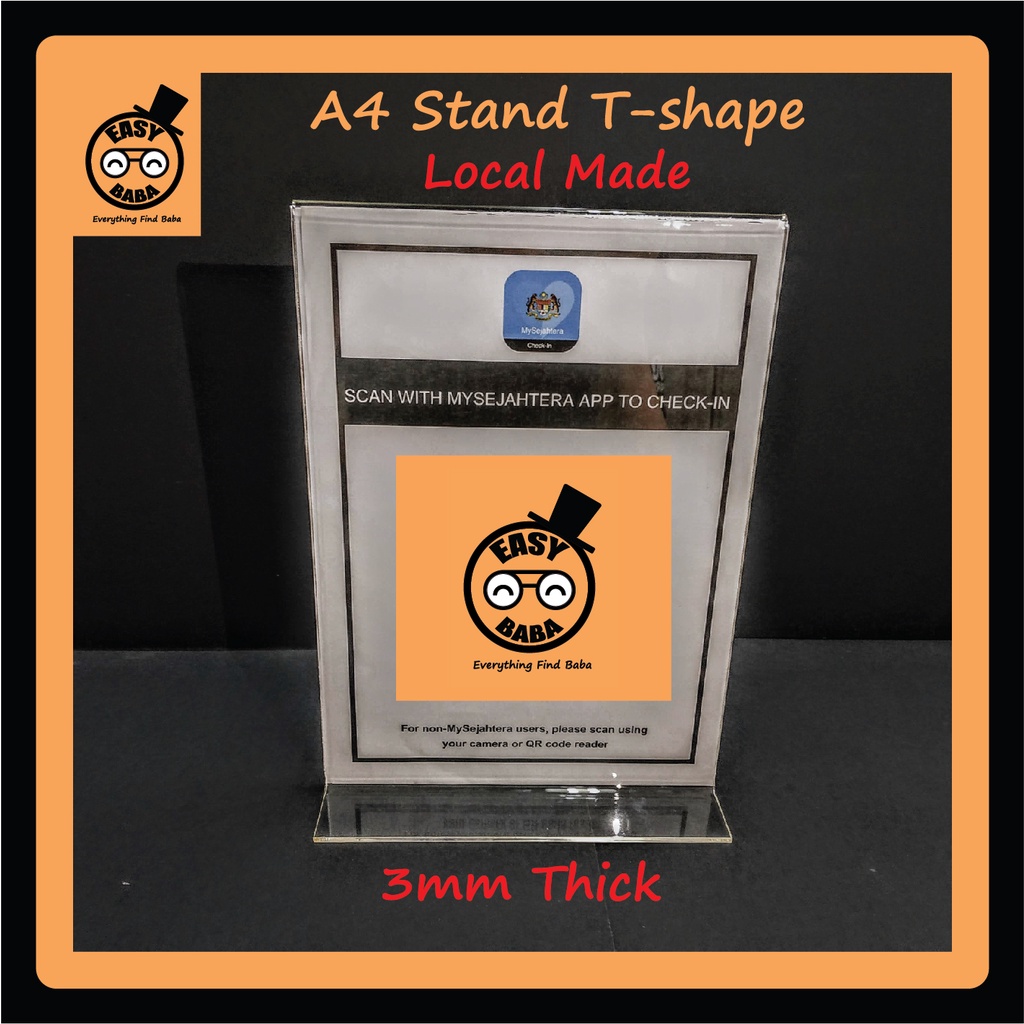 🔥 A4 Stand T-shape 🔥 | Dealer price | Local made products | | Shopee ...