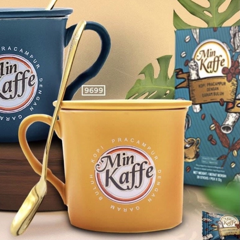 Min Kaffe Exclusive Mug Warna Kuning (Gift Min Kaffe) | Shopee Malaysia