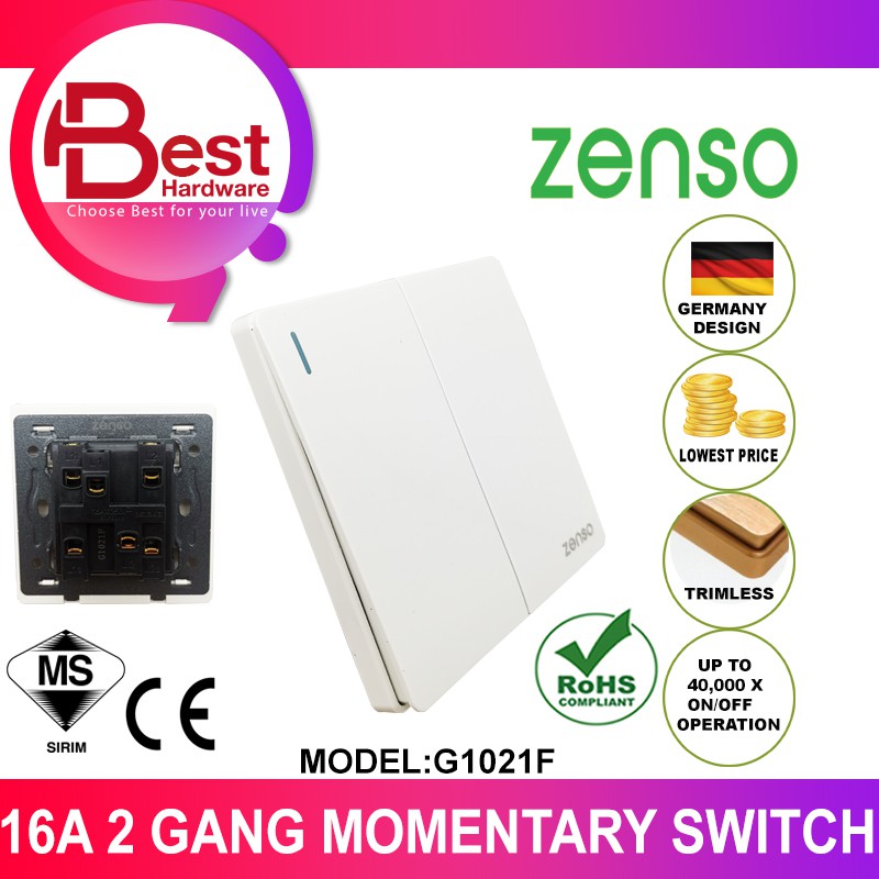 BEST HARDWARE - Zenso Grande Switches & Socket White Colour #16A #15A # ...