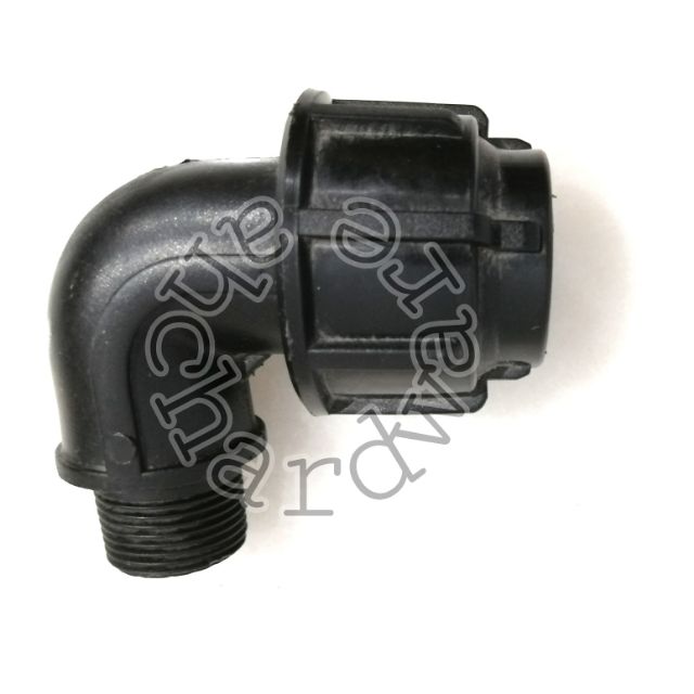 Poly Elbow (Male) / Poly Male Bend / Poly Male Elbow (20mm, 25mm, 32mm ...