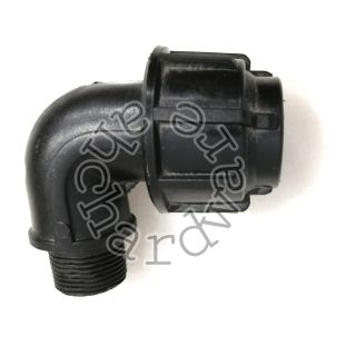 Poly Elbow (Male) / Poly Male Bend / Poly Male Elbow (20mm, 25mm, 32mm ...
