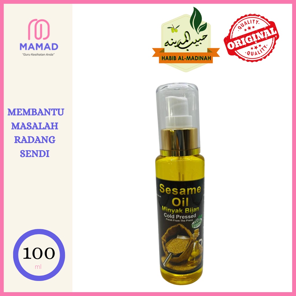 MINYAK BIJAN [ SESAME OIL ] 100 ML HABIB ALMADINAH | Shopee Malaysia
