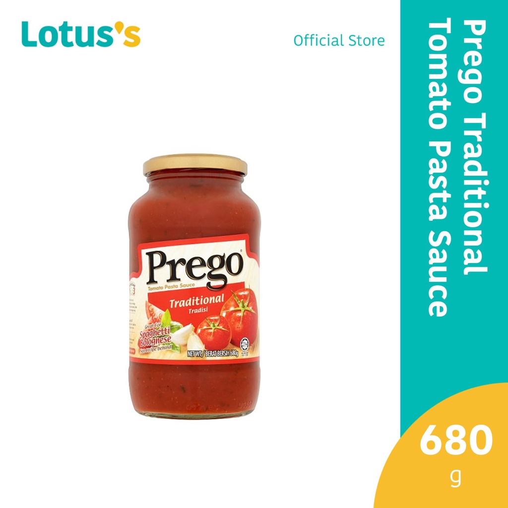 Prego Traditional Tomato Pasta Sauce 680g | Shopee Malaysia