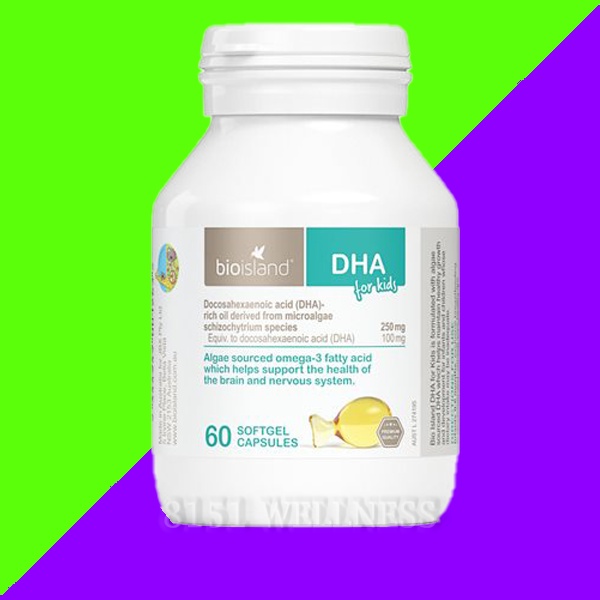 Bio Island DHA for Kids ( 60 Capsules ) | Shopee Malaysia