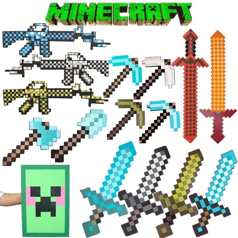 Minecraft Diamond Bow And Arrow
