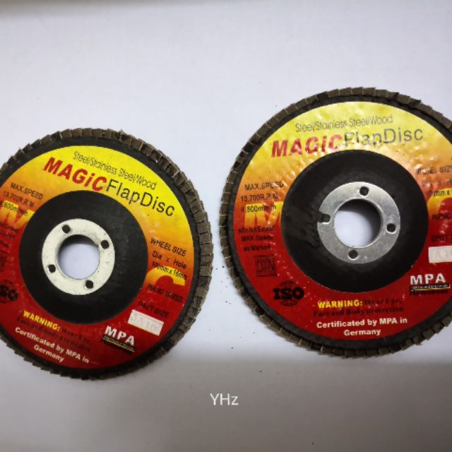4" Magic Flap Disc (Steel, S/steel and Wood) | Shopee Malaysia