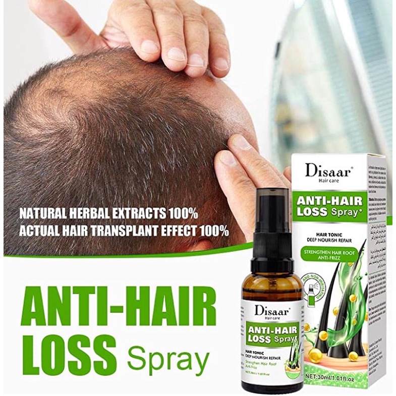 Lebatkan rambut gugur Hair loss tonic Disaar 30ml | Shopee Malaysia
